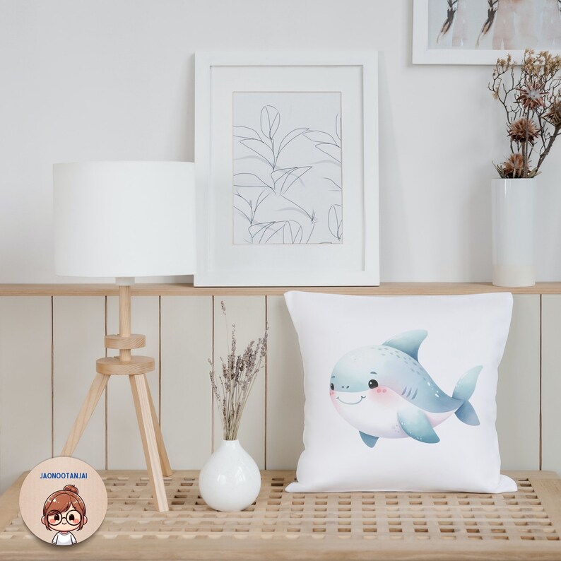 Watercolor Animal in the Ocean Clipart,sea Animal ,sea Life,clipart ...