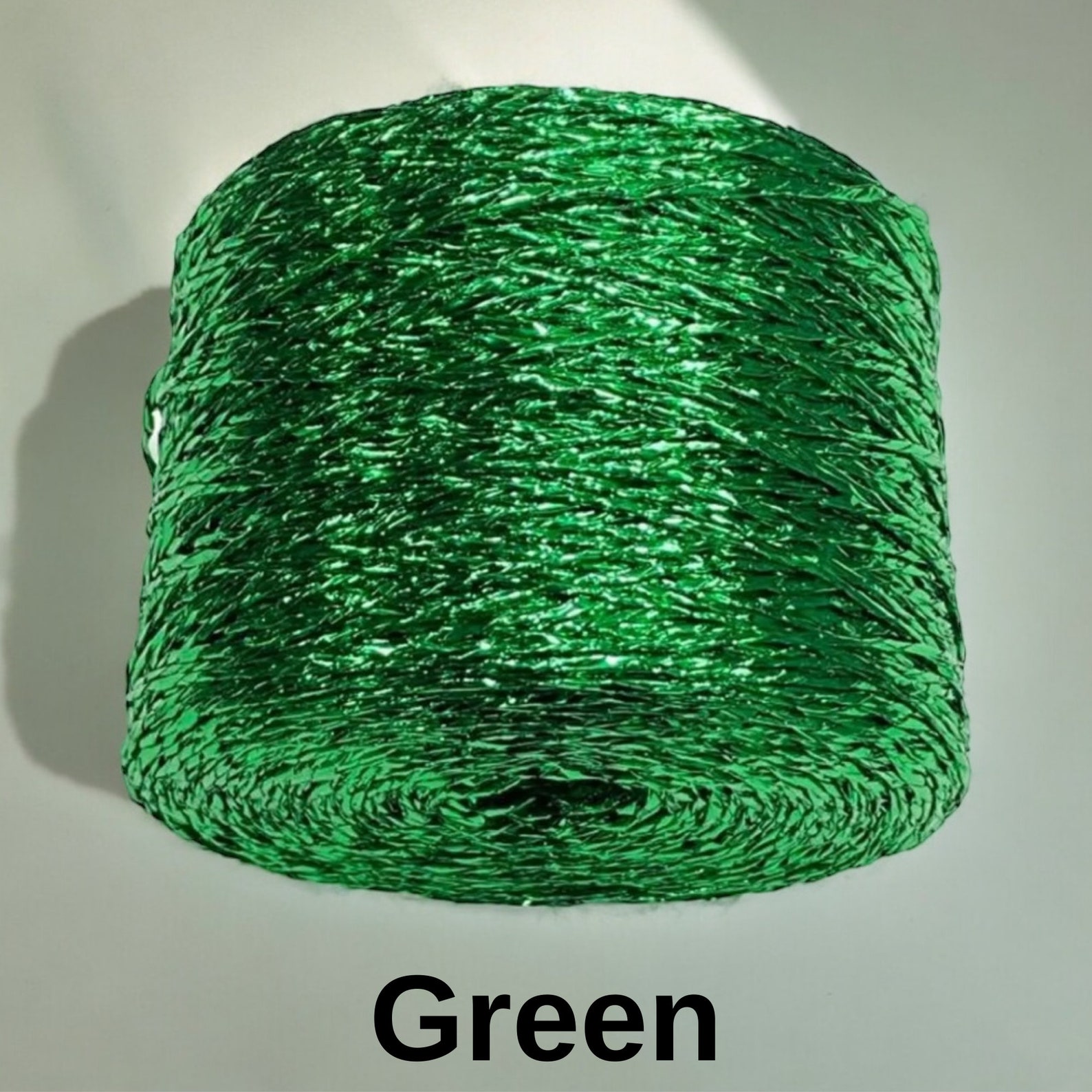 Metallic Raffia Yarn , Shiny Craft Supplies for Crochet Projects ...