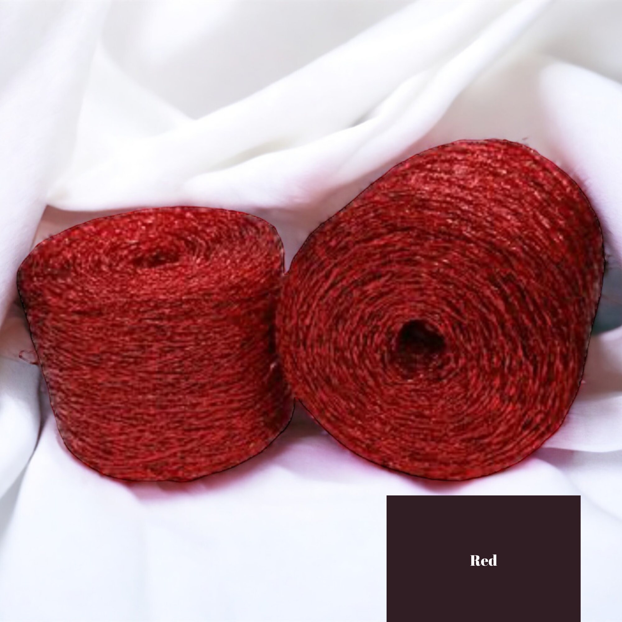 Metallic Raffia Yarn , Shiny Craft Supplies for Crochet Projects ...