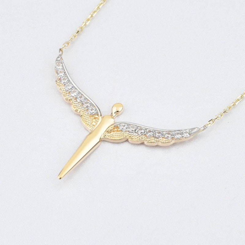 Angel Necklace - Etsy