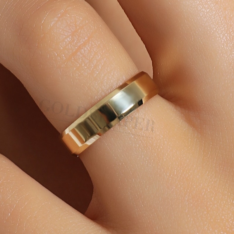 4mm Wedding Band - Etsy