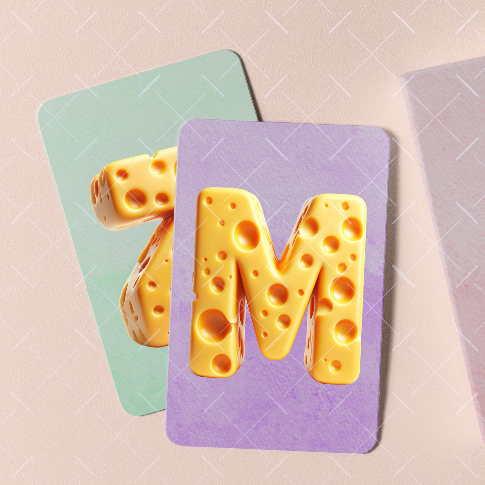 Cheese Alphabet & Numbers Clipart: Food Font PNG Set (digital Download ...