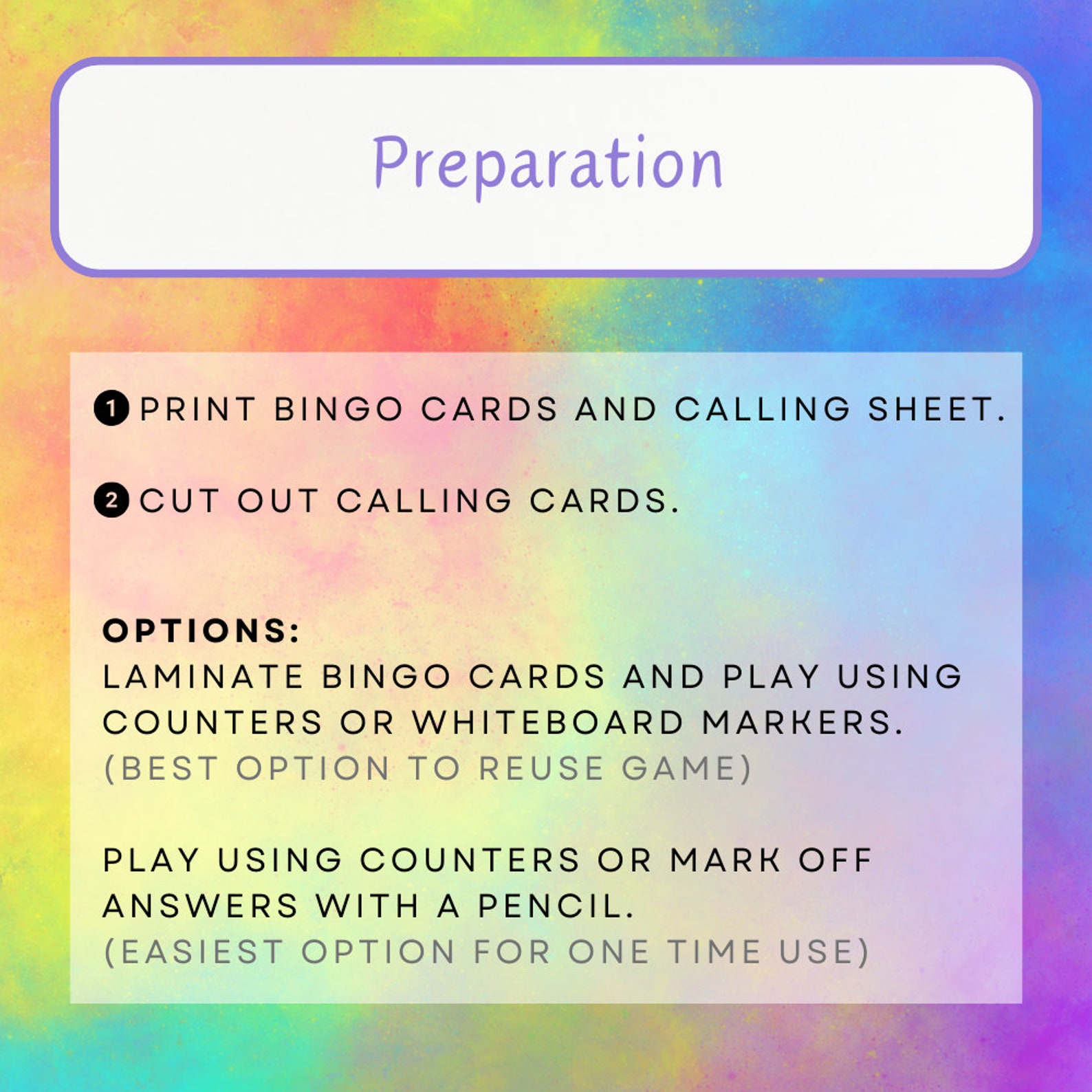 30 Holi Festival Bingo Printable Cards, Holi Bingo Game, Hindu ...