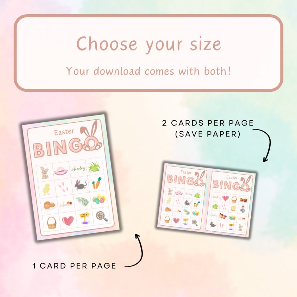 30 Australian Easter Bingo Printable Cards, Easter Bingo Game, Fun ...