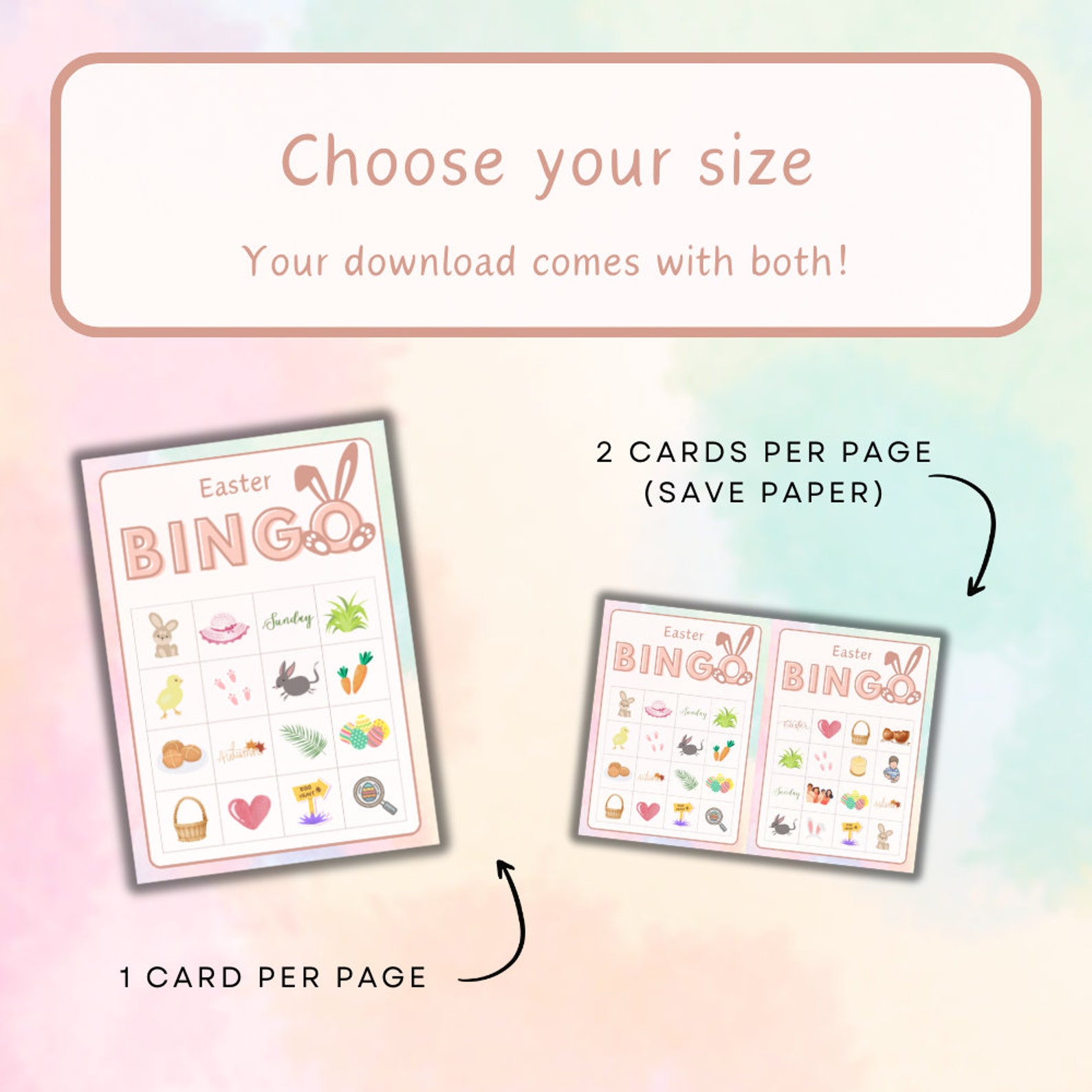 30 Australian Easter Bingo Printable Cards, Easter Bingo Game, Fun ...