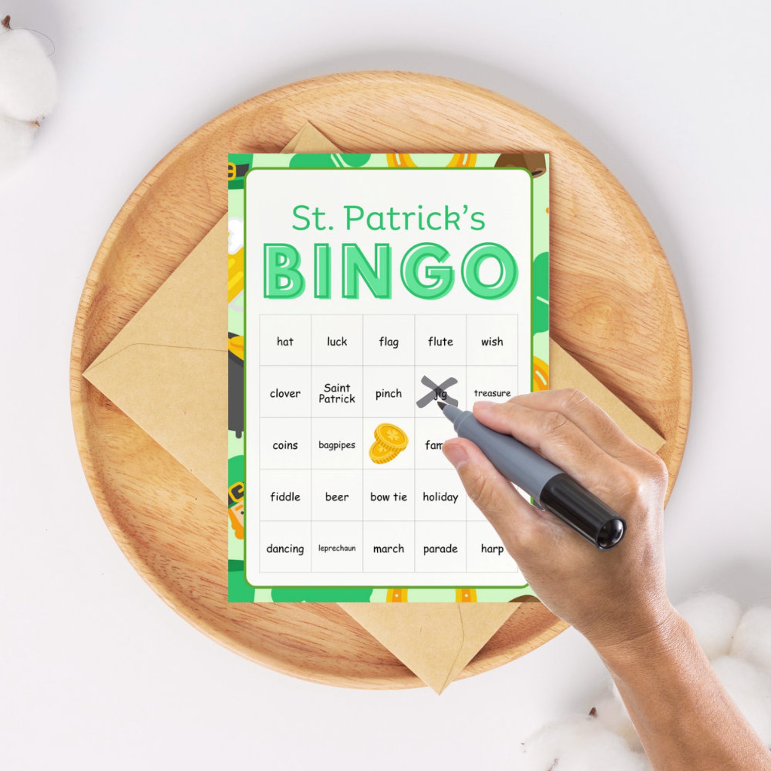 30 St. Patrick's Day Printable Bingo Cards, Saint Patrick's Day Game ...
