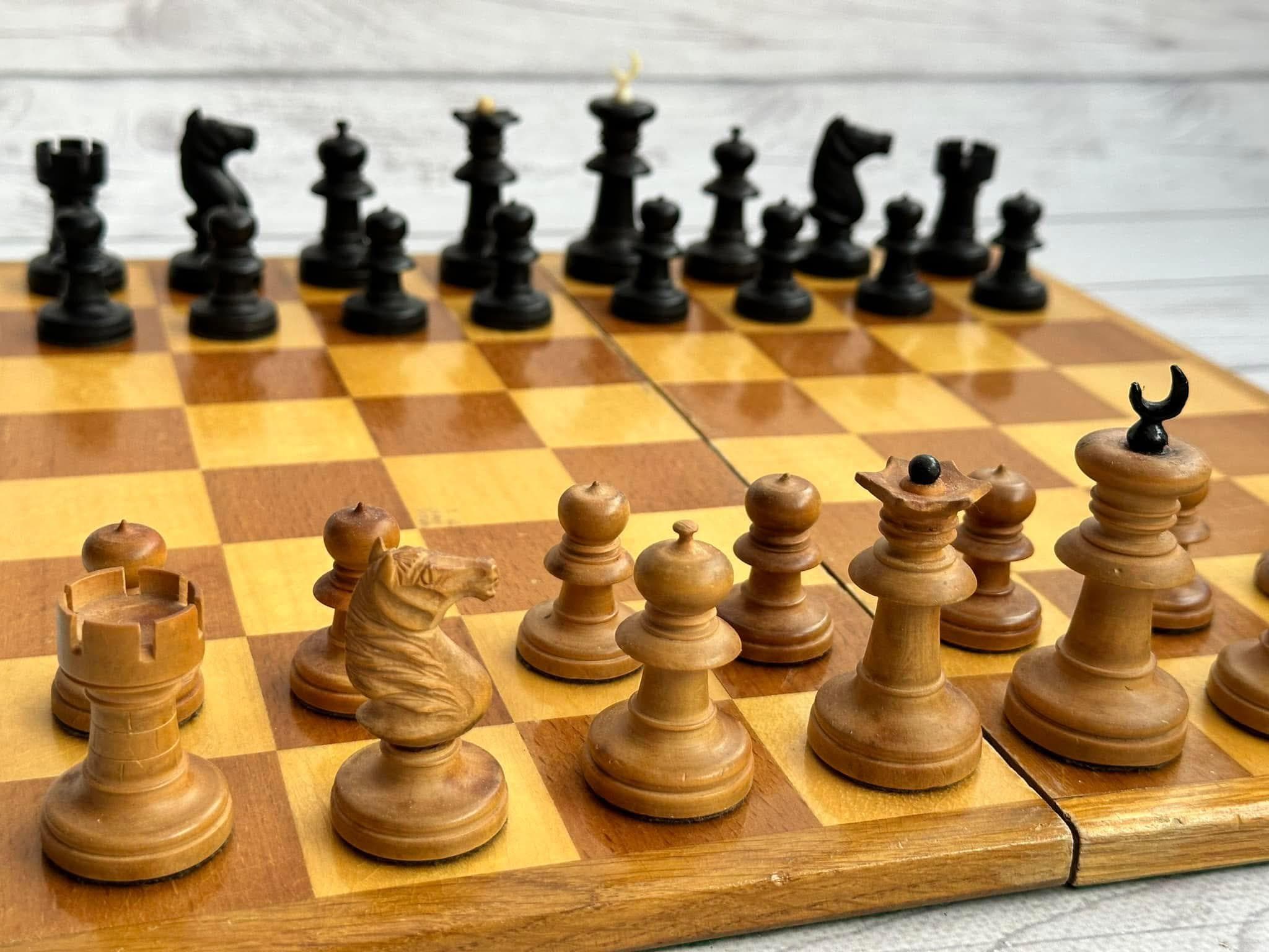 Enlarged Reproduction of the Antique Turkish Chess Set Very Rare Unique ...