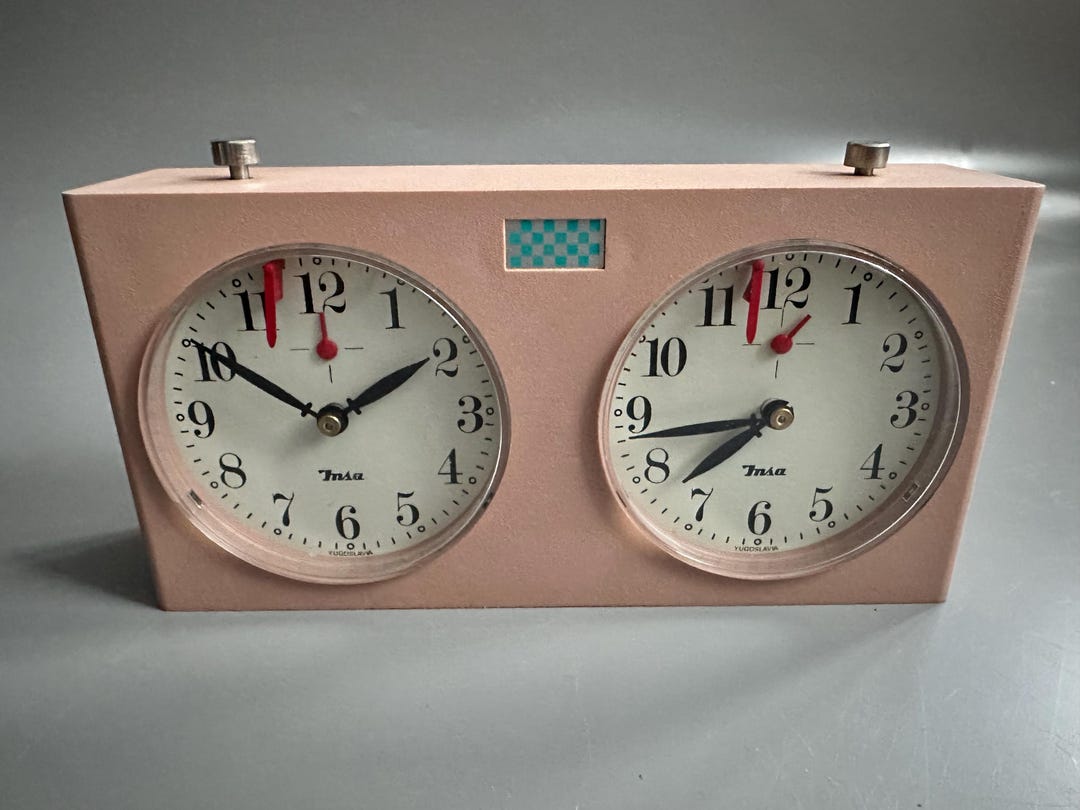 Vintage Yugoslavia Chess Clock, Mechanical Chess Clock, Vintage Analog ...