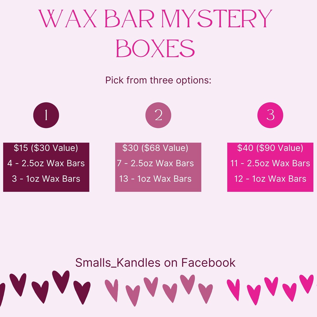 Wax Bar Mystery Boxes - Etsy