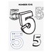 Kids Printable Number Coloring Book, Numbers 1-10 - Etsy