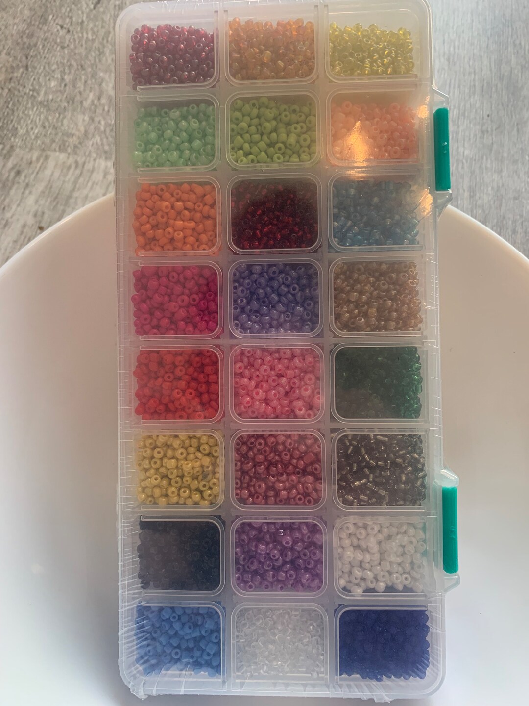 8/0 3mm Large Glass Seed Bead Set 600g - Etsy