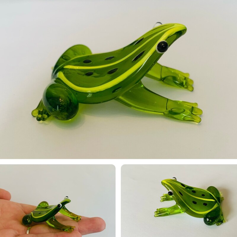 Art Glass Frog - Etsy