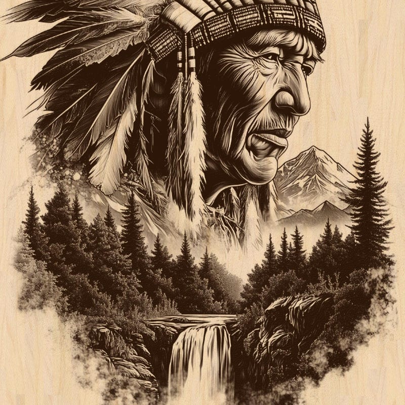 Wolf and Native Art - Etsy