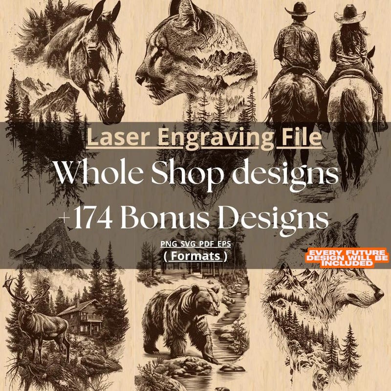 Laser Engraving Designs - Etsy