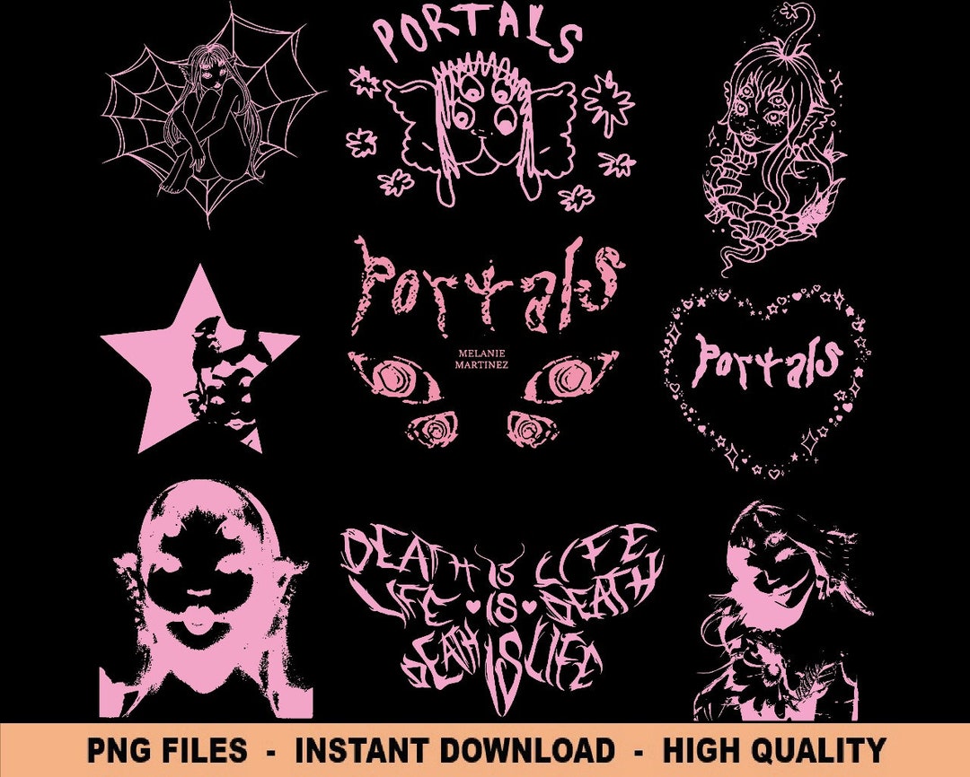 Portals Tour 2024 Png, Me-la-nie Tour Png, Portals Merch, Portals Album ...