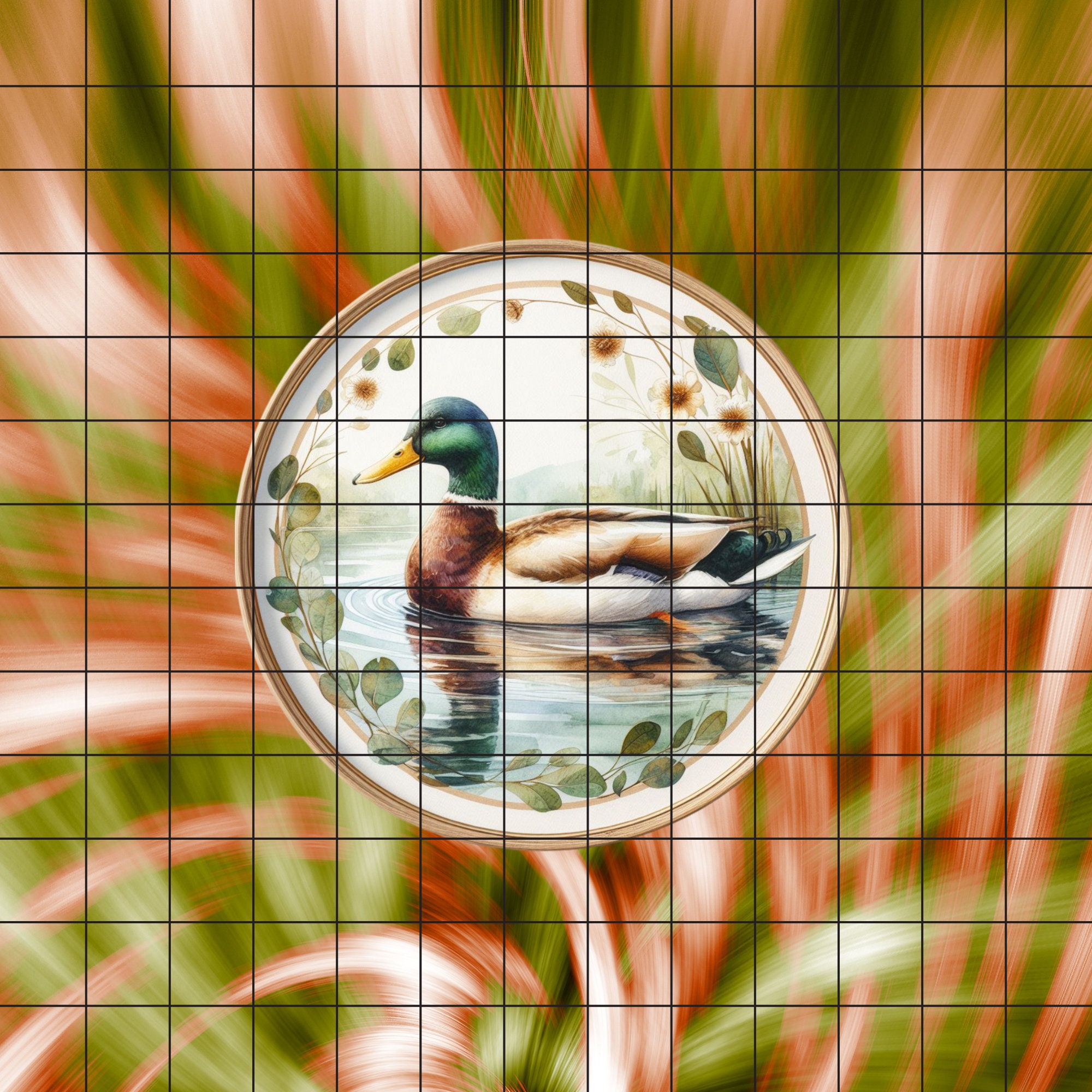 10 In. Duck Wind Spinner Digital Download - Etsy