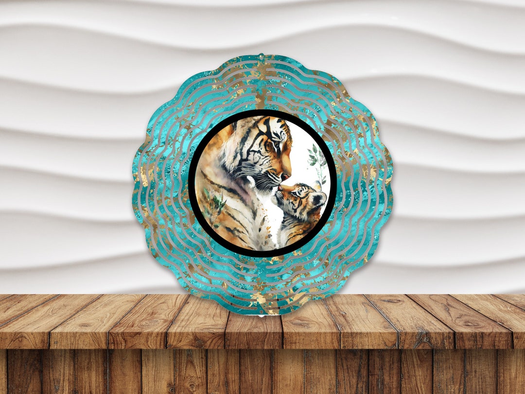 10in. Tiger Wind Spinner Digital Download - Etsy