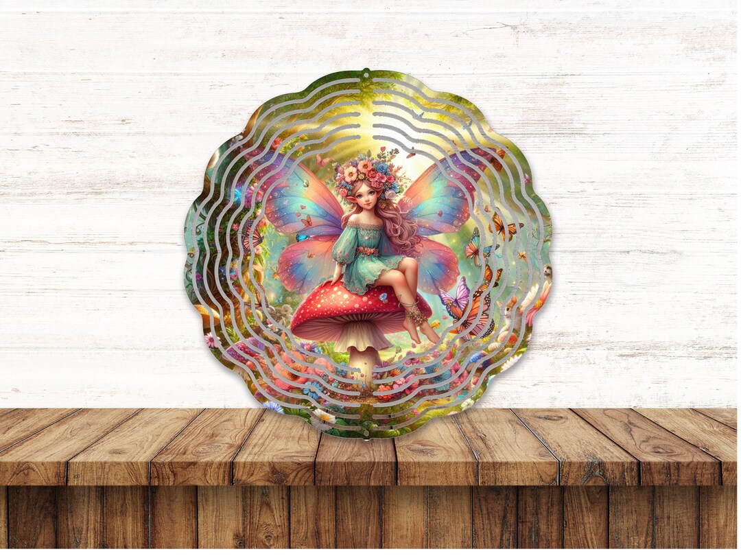 10in. Fairy Wind Spinner Digital Download - Etsy