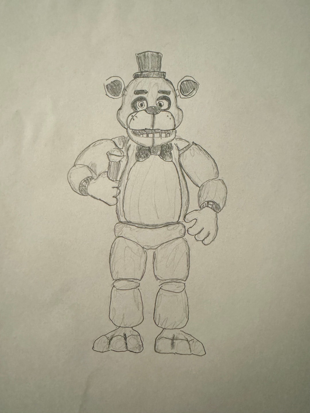 Five Nights at Freddys. Freddy Drawing - Etsy