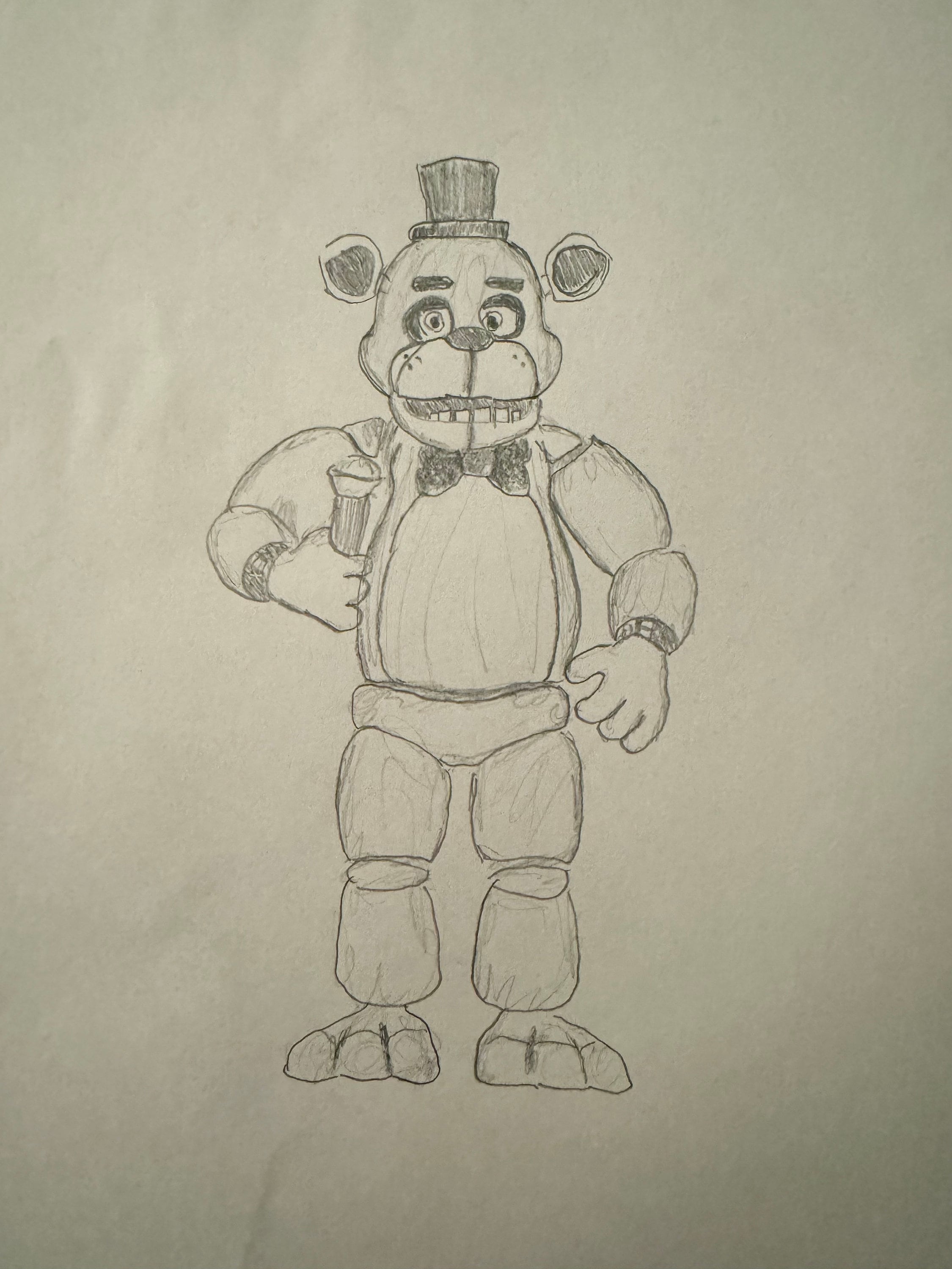 Five Nights at Freddys. Freddy Drawing - Etsy