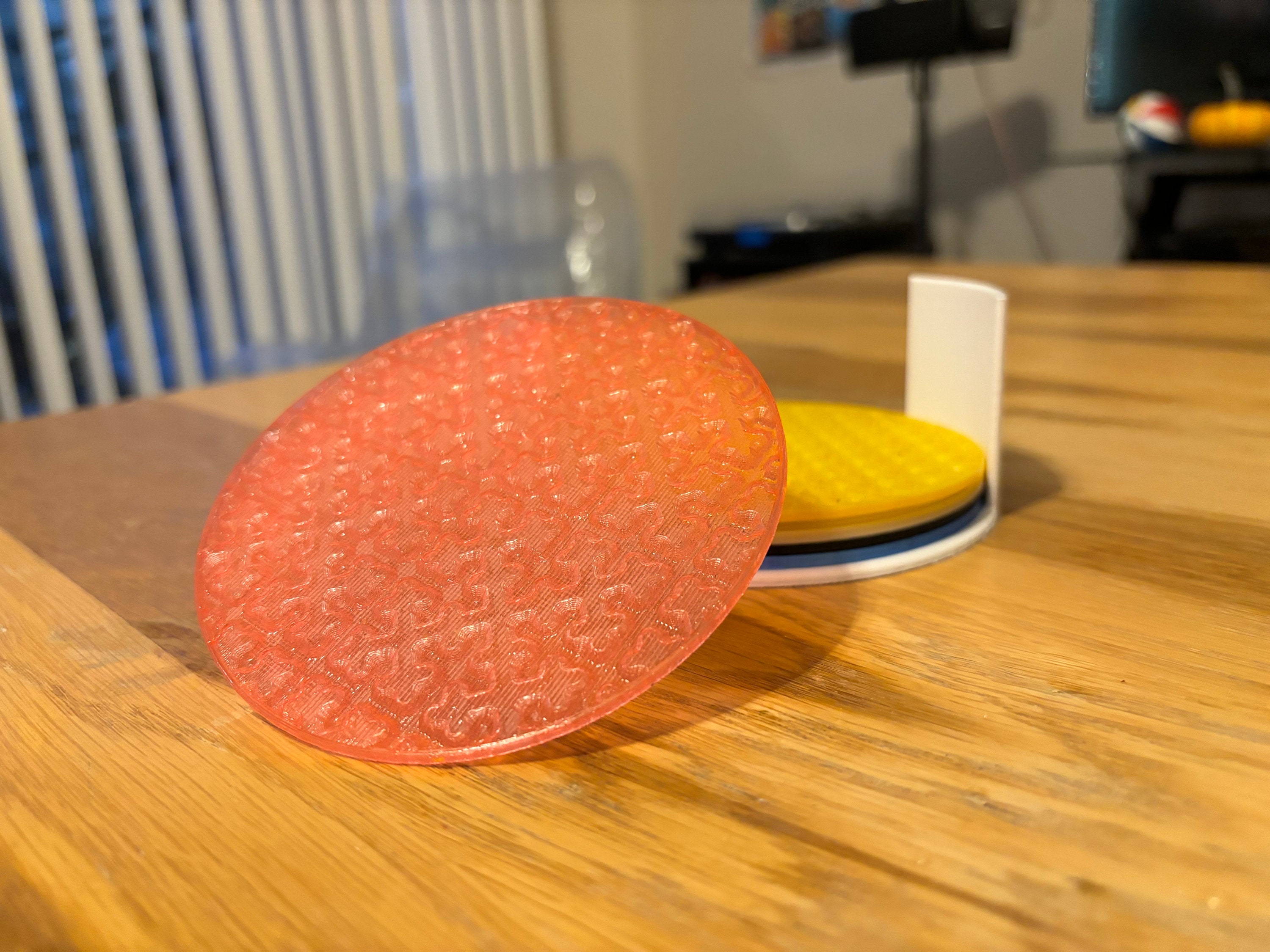 Coasters With Holder - 3D Printed - Custom Design - Etsy