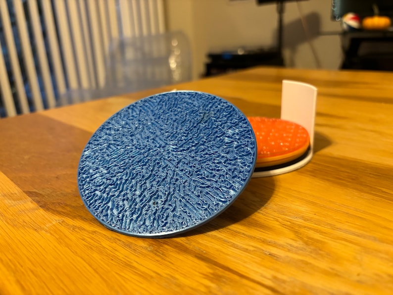 Coasters With Holder - 3D Printed - Custom Design - Etsy