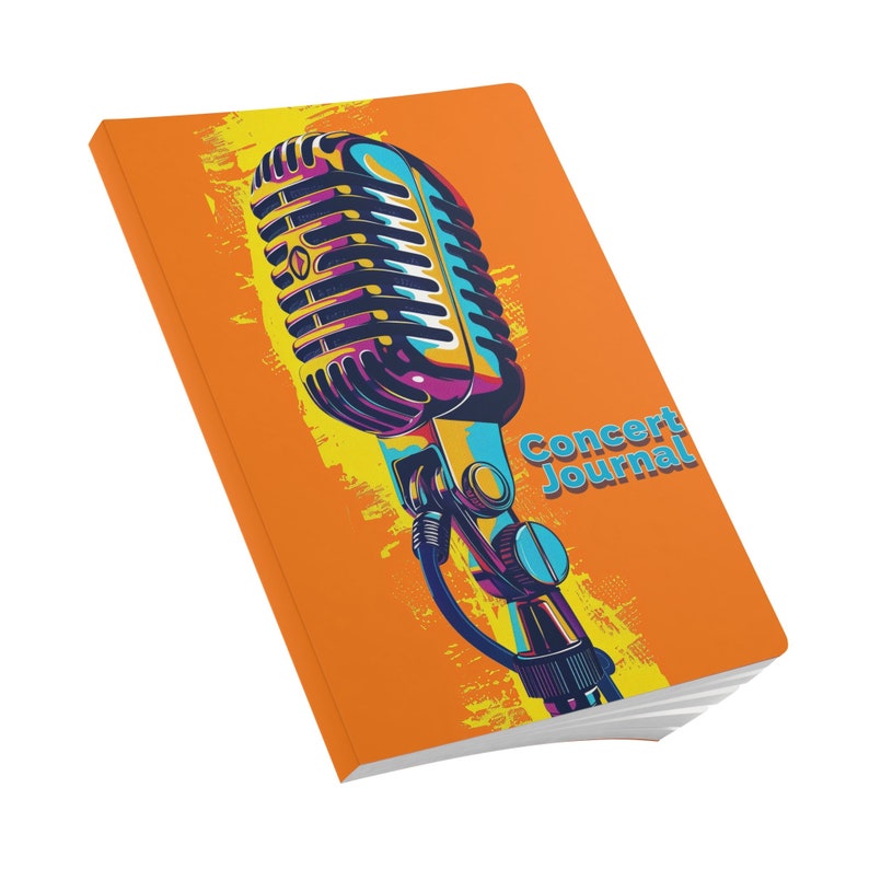 Concert Tracking Journal for Capturing Live Music Memories. Gift for ...