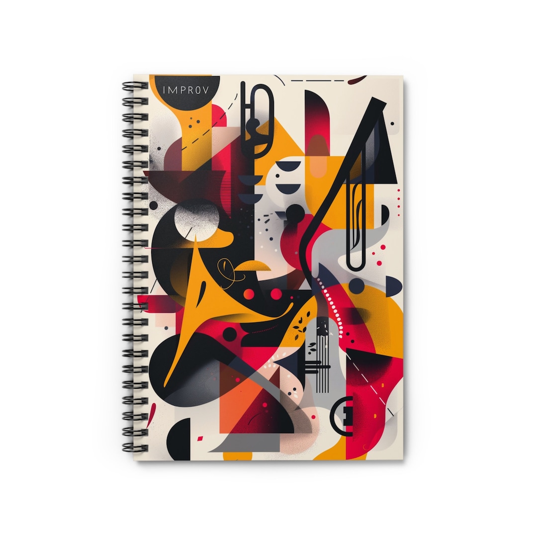 Jazz up Your Stationery: Spiral Notebooks With Stunning Jazz-art Covers ...