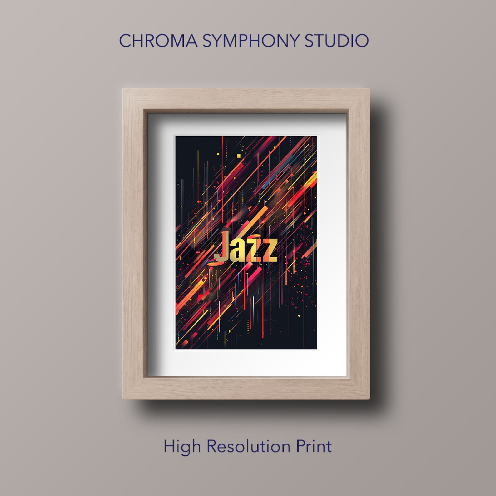 The Feel of Jazz Jazz Poster Jazz Print Gift for Jazz Fan High ...
