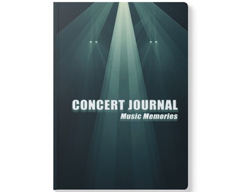 Concert Tracking Journal for Capturing Live Music Memories. Gift for ...