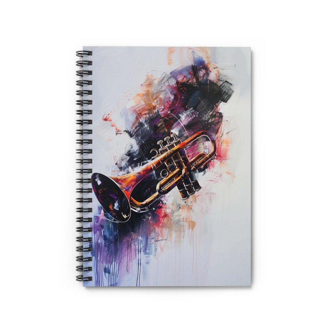 Jazz up Your Stationery: Spiral Notebooks With Stunning Jazz-art Covers ...