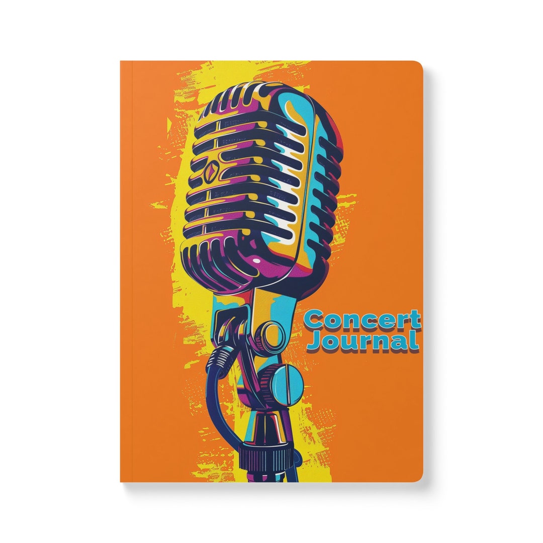 Concert Tracking Journal for Capturing Live Music Memories. Gift for ...
