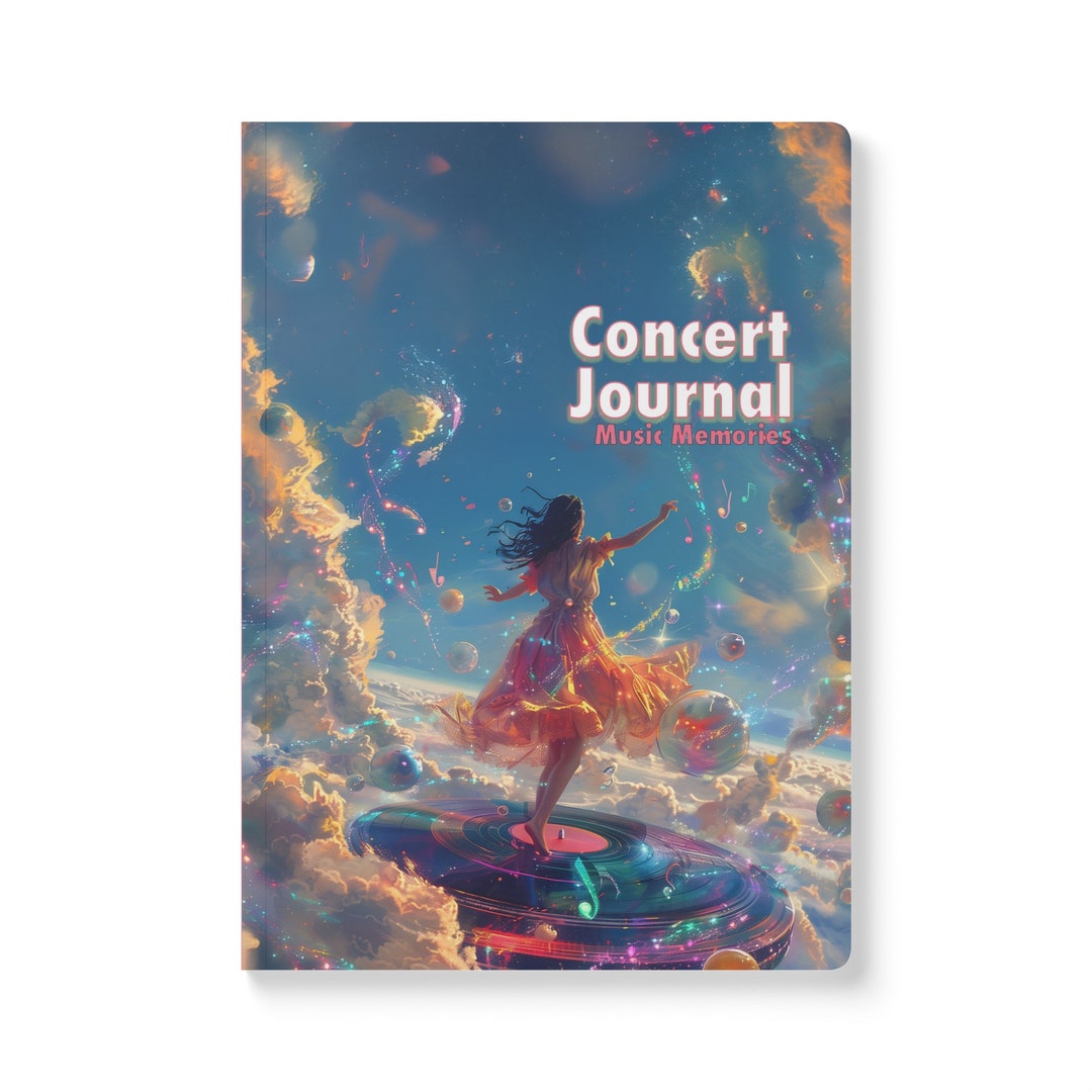 Concert Journal for Her to Capture Live Music Memories. Great Gift for ...