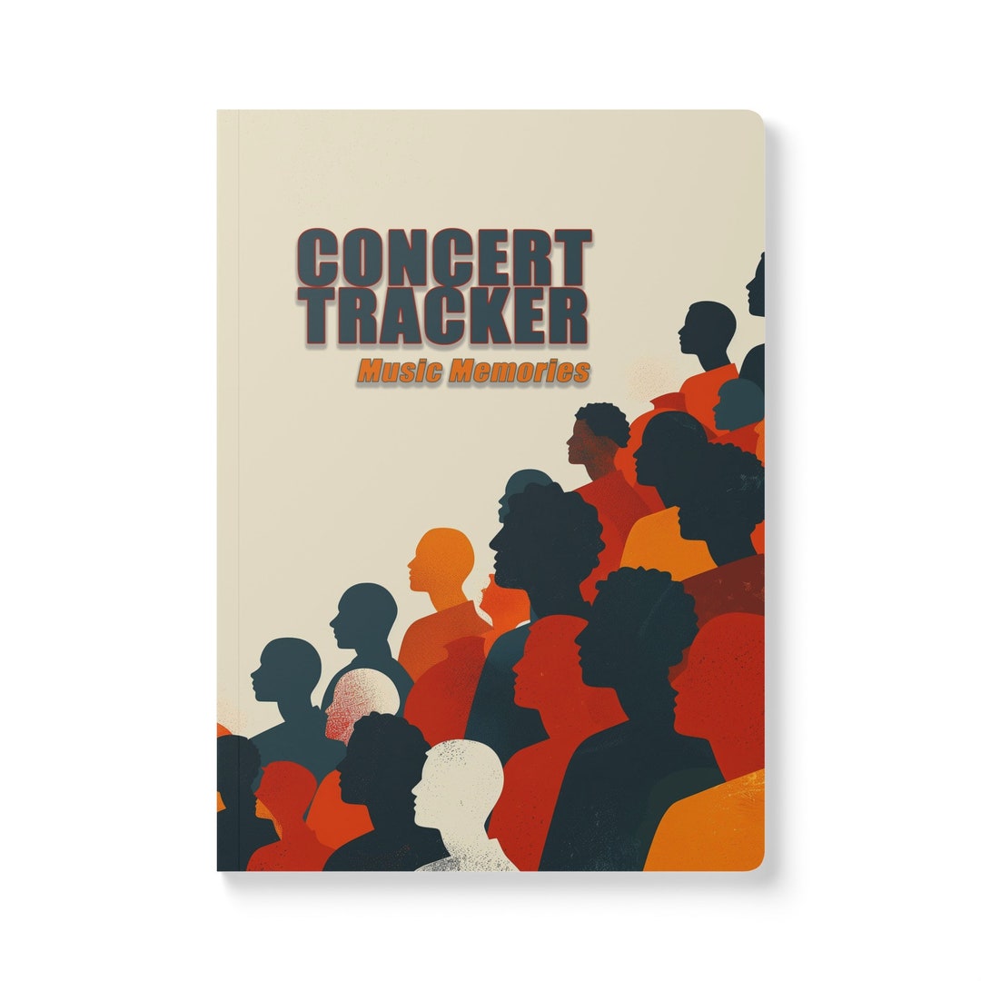 Concert Tracker, A Journal for Capturing Live Music Memories. Gift for ...