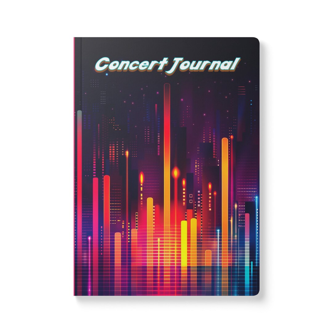 Concert Tracking Journal for Capturing Live Music Memories. Gift for ...