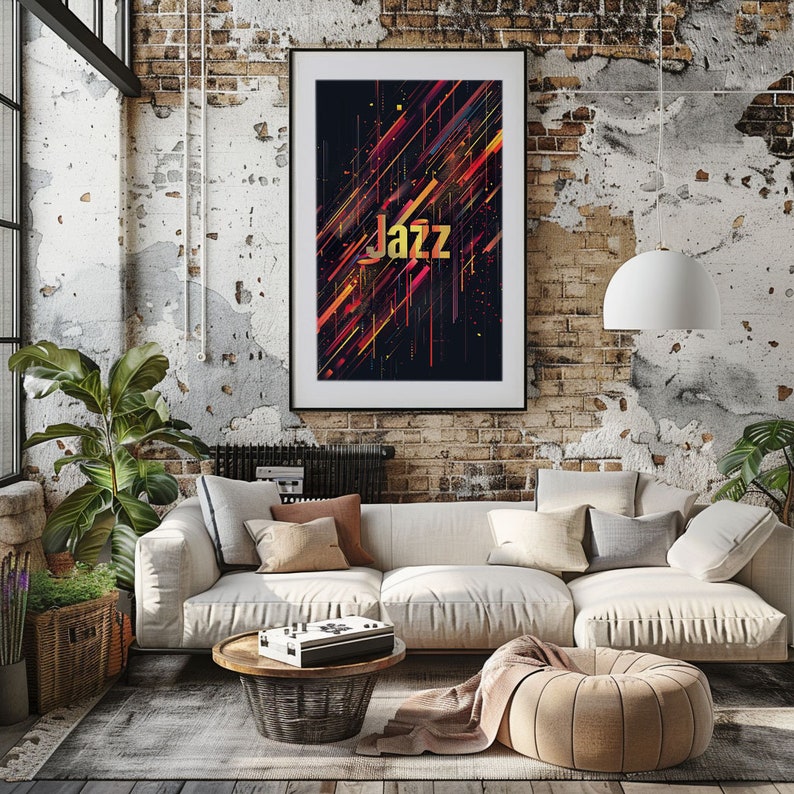 The Feel of Jazz Jazz Poster Jazz Print Gift for Jazz Fan High ...