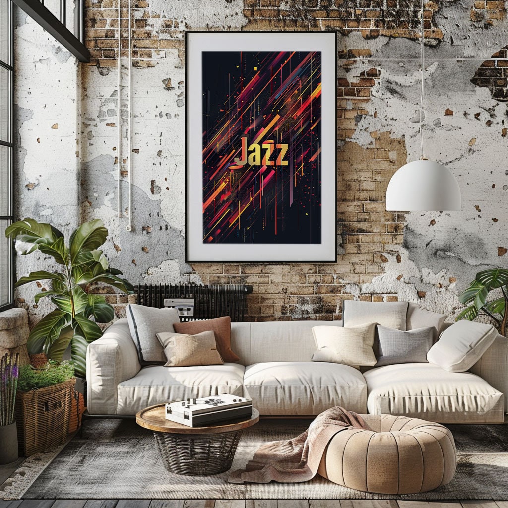 The Feel of Jazz Jazz Poster Jazz Print Gift for Jazz Fan High ...