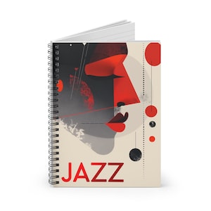 Jazz up Your Stationery: Spiral Notebooks With Stunning Jazz-art Covers ...