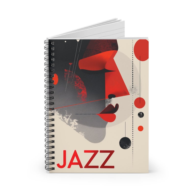 Jazz up Your Stationery: Spiral Notebooks With Stunning Jazz-art Covers ...