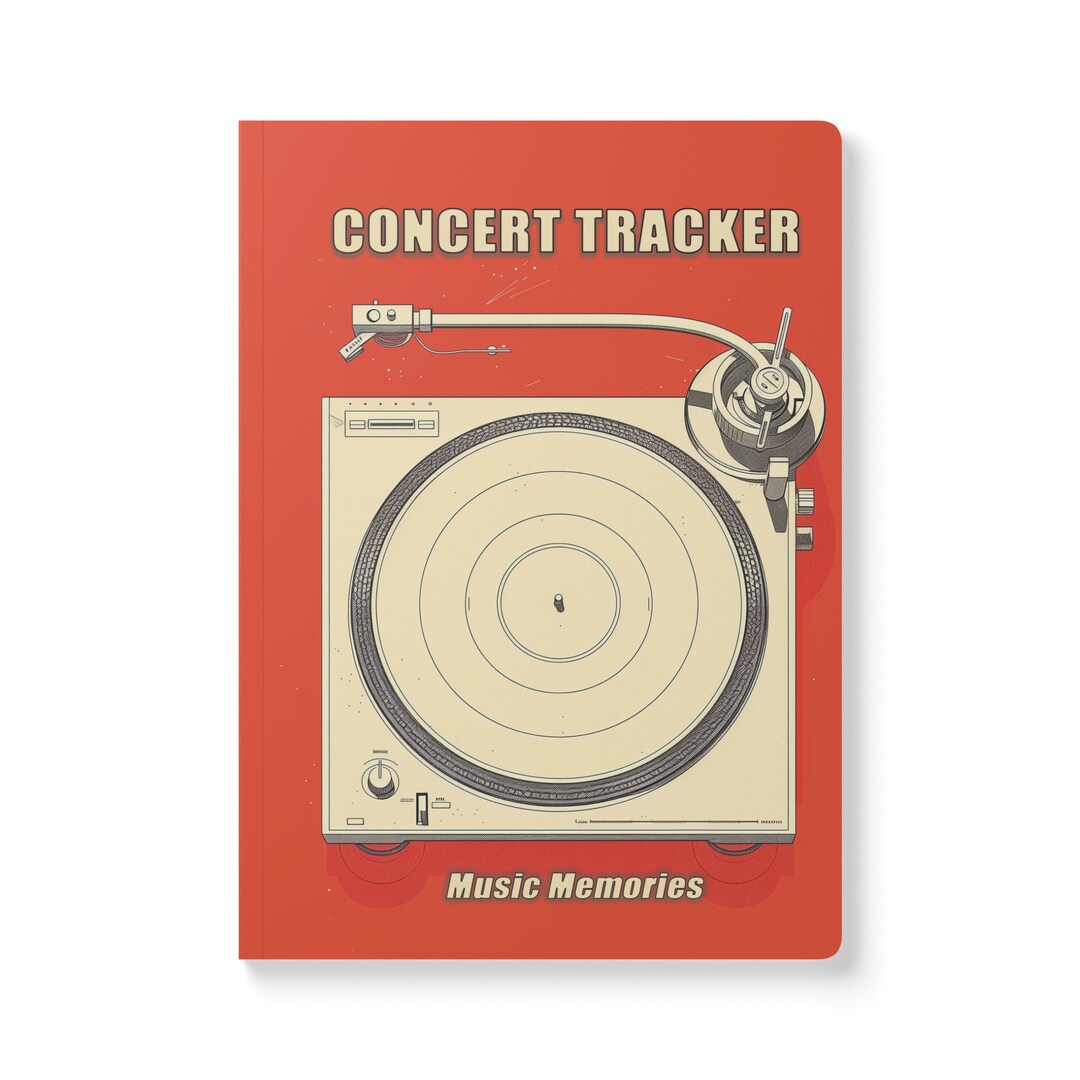 Concert Tracking Journal for Capturing Live Music Memories. Gift for ...
