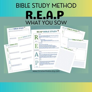 REAP Bible Study - Etsy