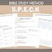 SPECK Bible Study Method - Etsy
