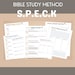 SPECK Bible Study Method - Etsy