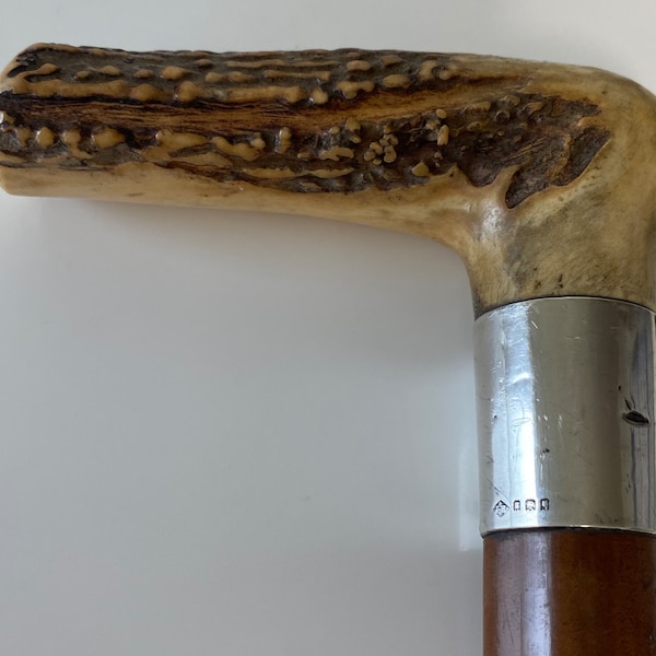 Antique English Walking Cane - Etsy