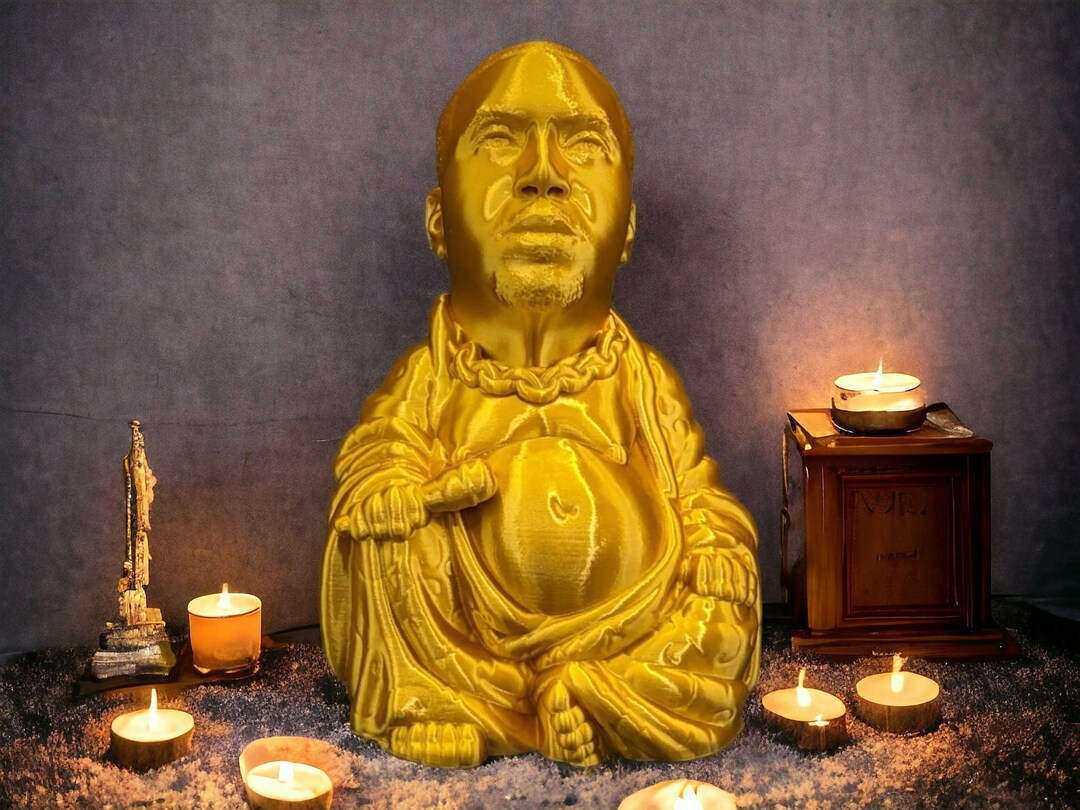 Nas Buddha Statue, Rap Legends, Old School Hip Hop Gifts - Etsy