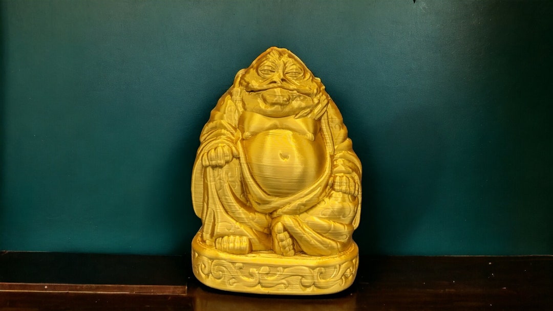 Jabba Buddha Statue, Starwars Gifts, Jabba the Hutt Star Wars Sculpture ...