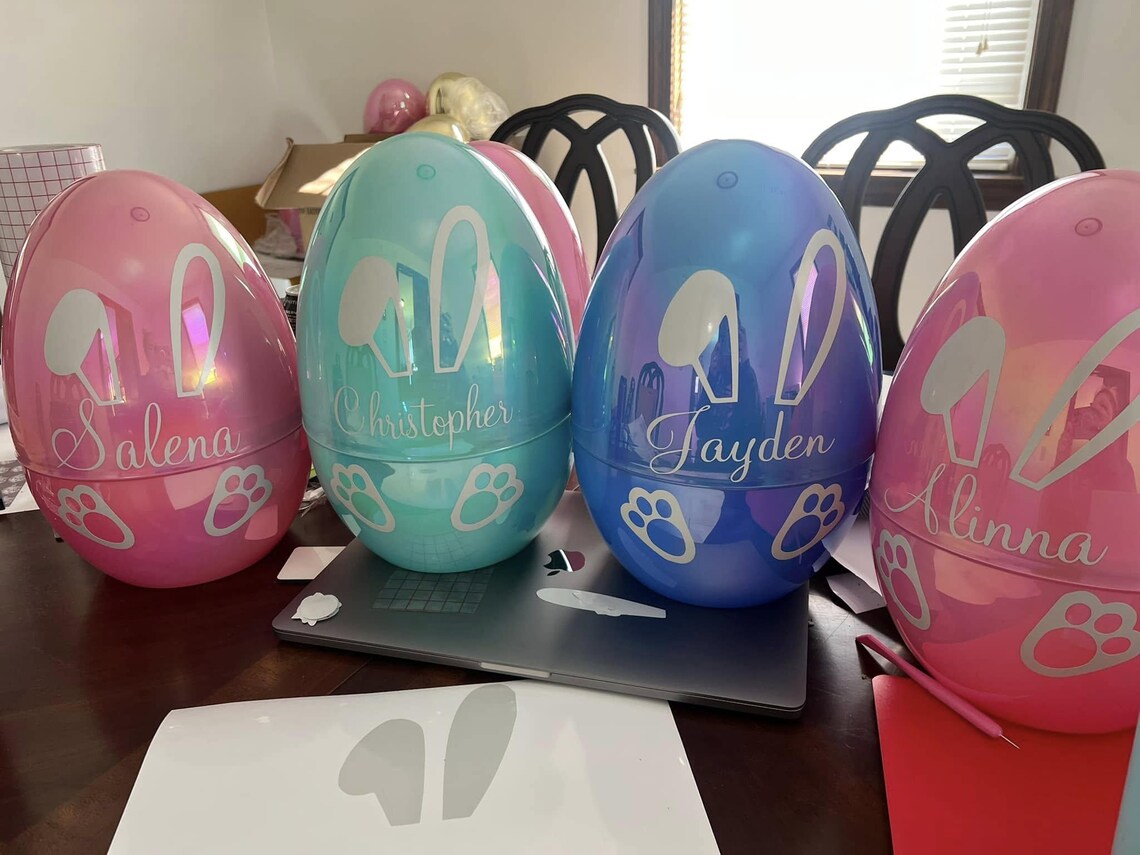 Custom Easter Egg Baskets (14 Inches) - Etsy