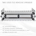 Two-sided Adjustable Trowel Box Stainless Steel Teeth 10/12mm Tiling ...