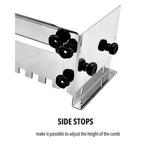 Adjustable Stainless Steel Trowel Box With Teeth 12x12mm/0.47" for ...