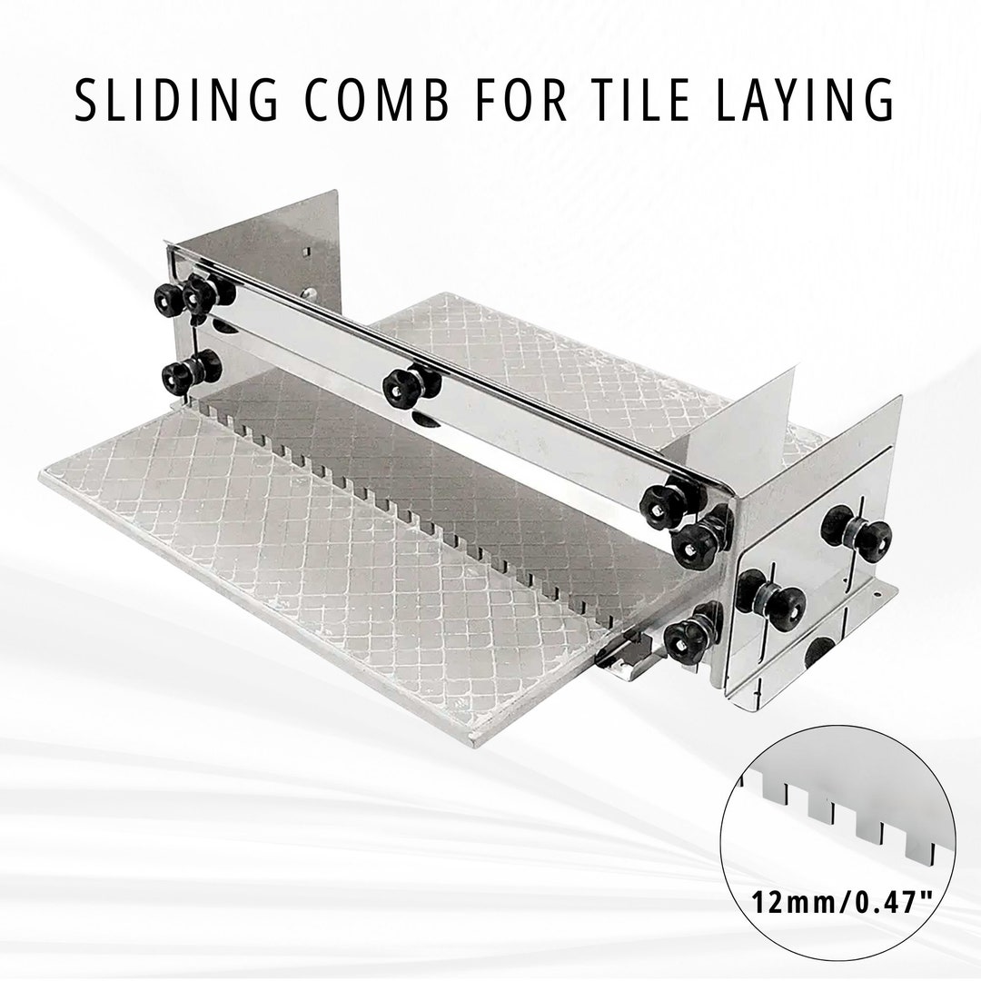 Adjustable Notched Trowel Box Stainless Steel Trowel Teeth 12mm Tile ...